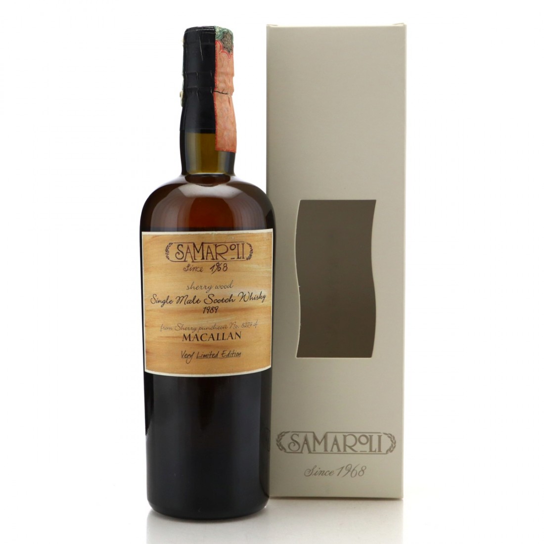 Macallan 1989 Samaroli Very Limited Edition #8274 / Signed by Silvio ...