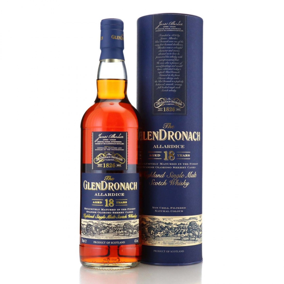 Glendronach 18 Year Old Allardice 2018 Release | Whisky Auctioneer
