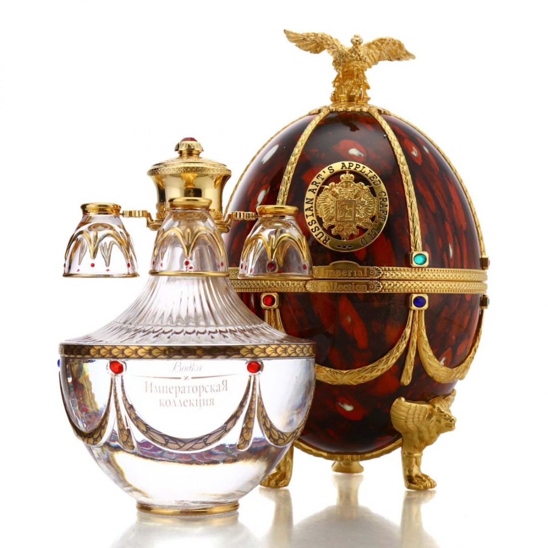 Faberge Art's Applied Craft Imperial Collection Super Premium Vodka ...