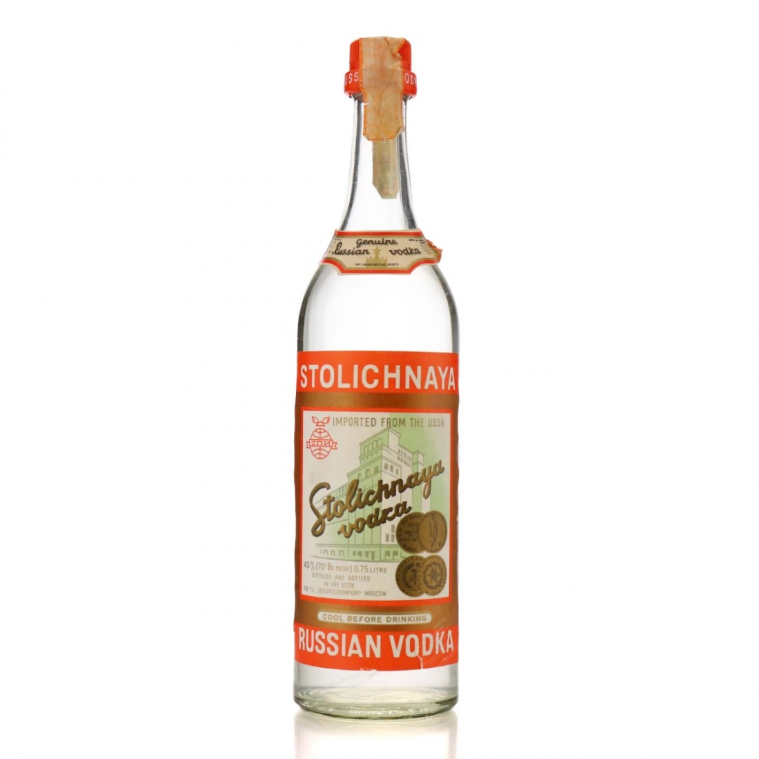 Stolichnaya Vodka 1980s | Whisky Auctioneer