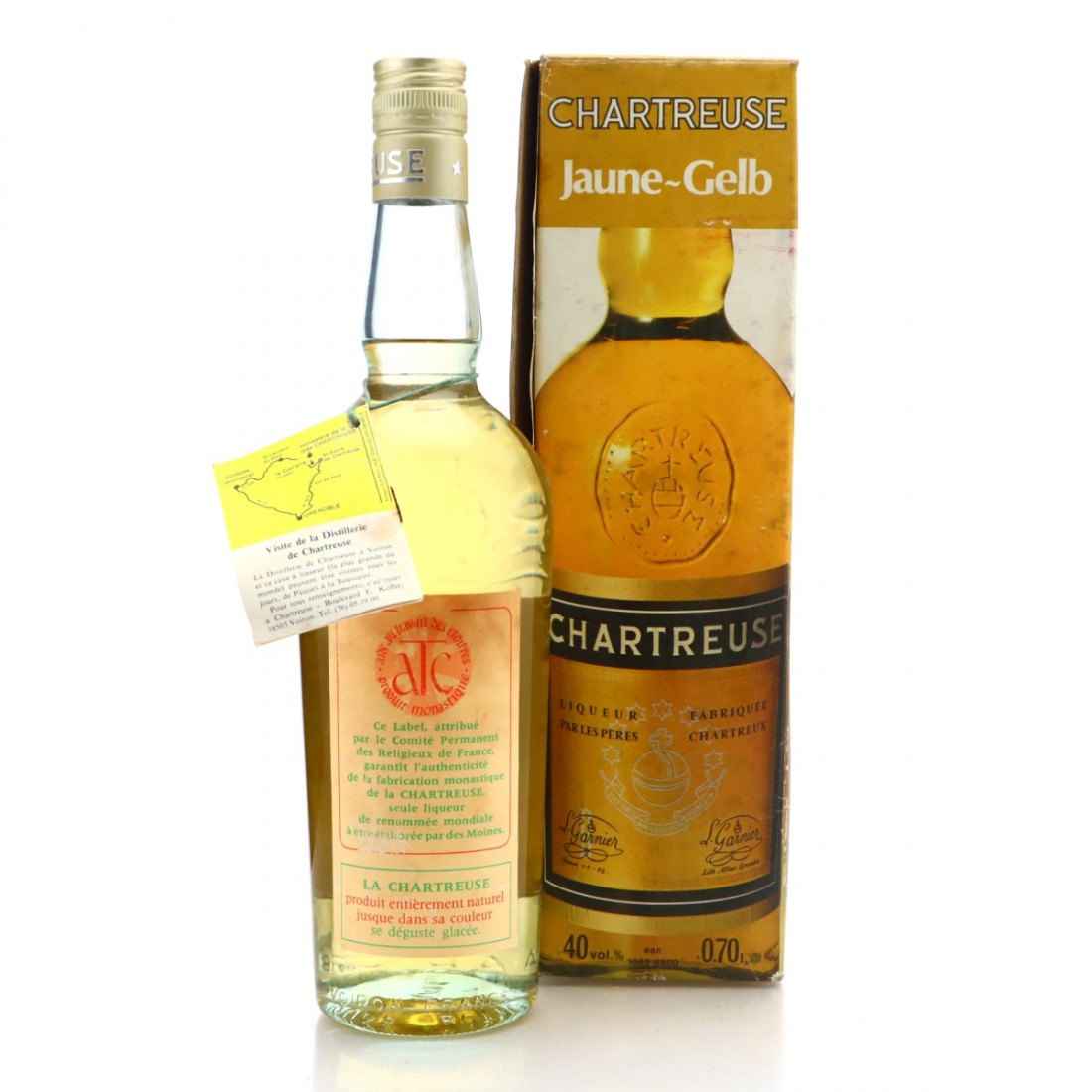 Chartreuse Voiron Yellow Label circa 1970s | Whisky Auctioneer
