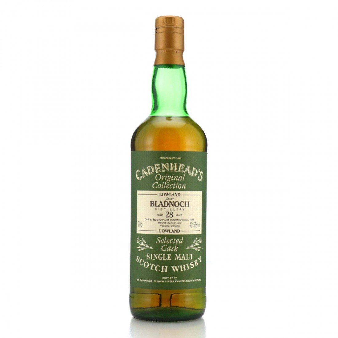 Bladnoch 1965 Cadenhead's 28 Year Old | Whisky Auctioneer