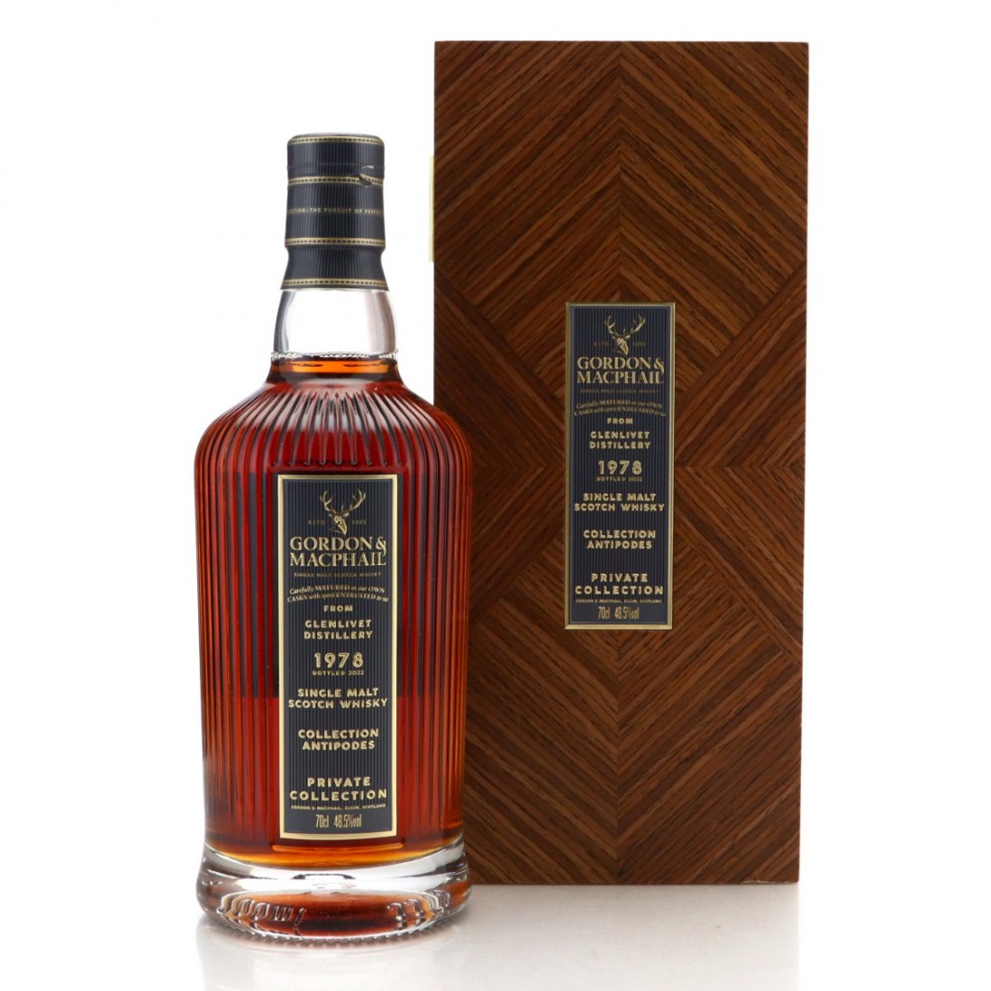 Glenlivet 1978 Gordon and MacPhail 44 Year Old #9044403 / Private ...