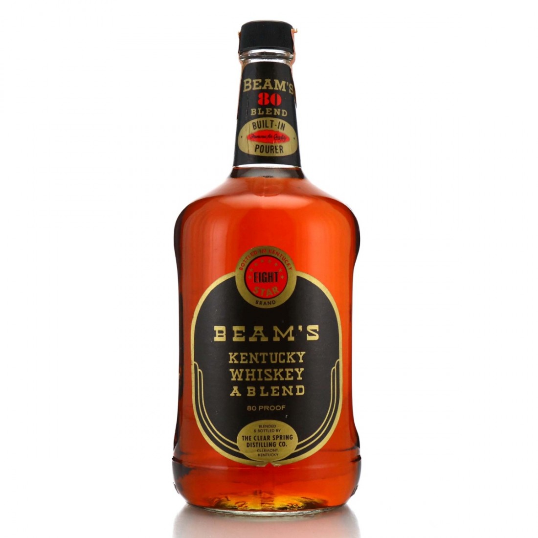 Beam's Eight Star Kentucky Whiskey 1980s 1.75 Litre | Whisky Auctioneer