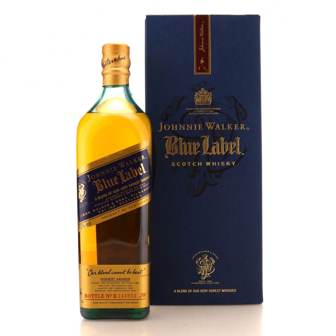 Johnnie Walker Blue Label 75cl | Whisky Auctioneer