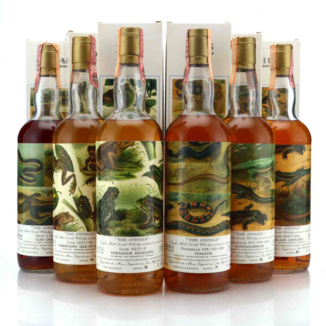 Moon Import The Animals Collection 6 x 75cl | Whisky Auctioneer