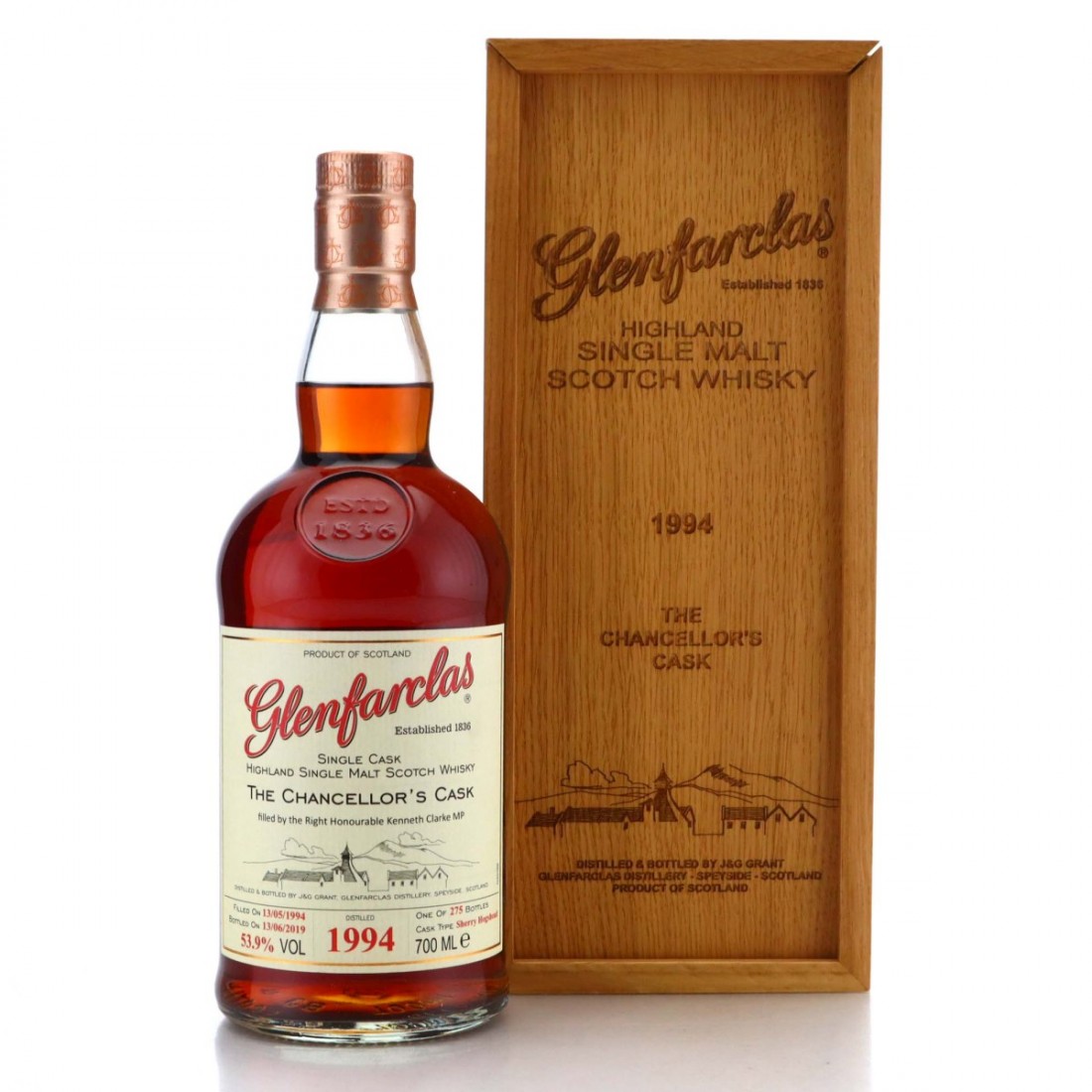 Glenfarclas 1994 The Chancellor's Cask | Whisky Auctioneer