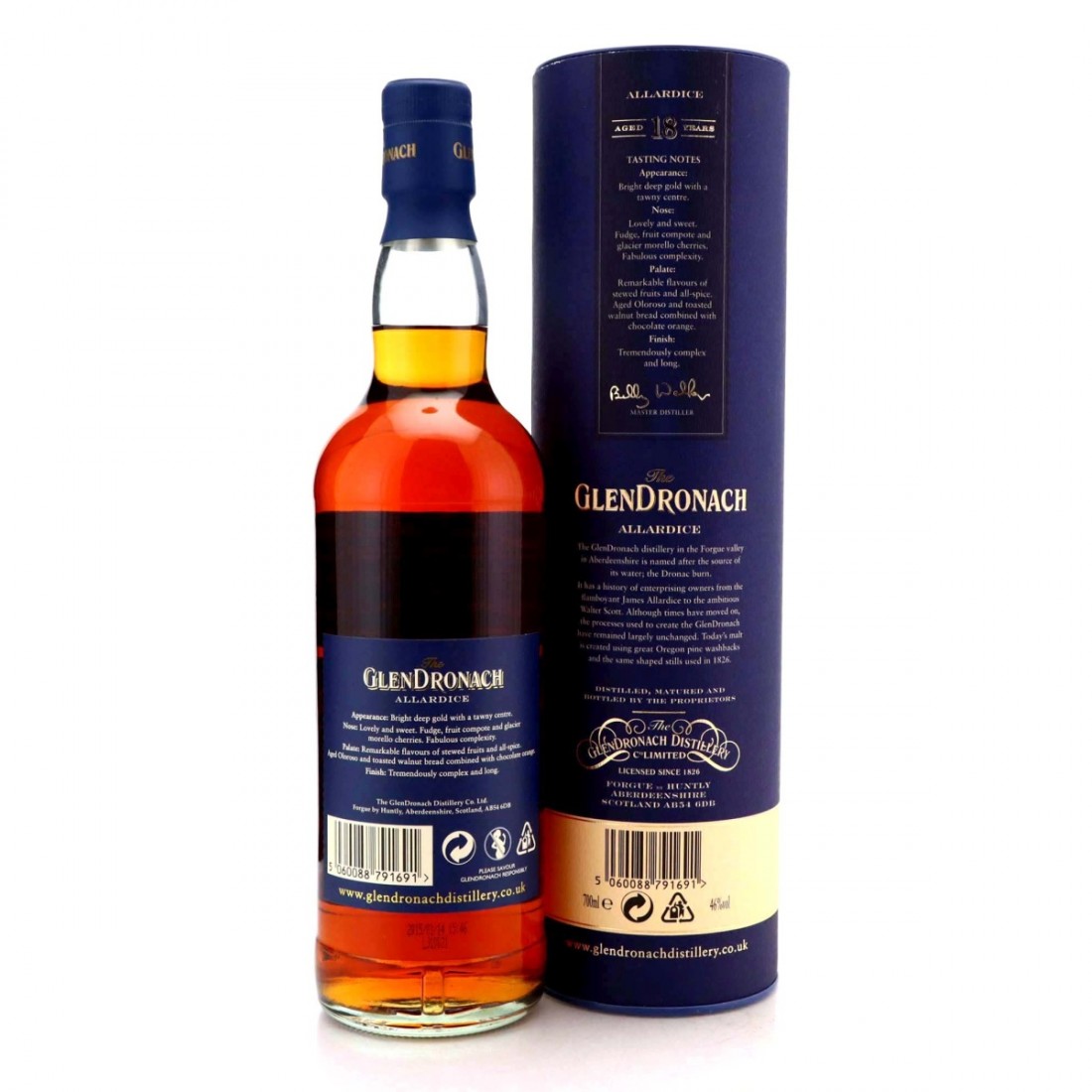Glendronach 18 Year Old Allardice 2015 Release | Whisky Auctioneer