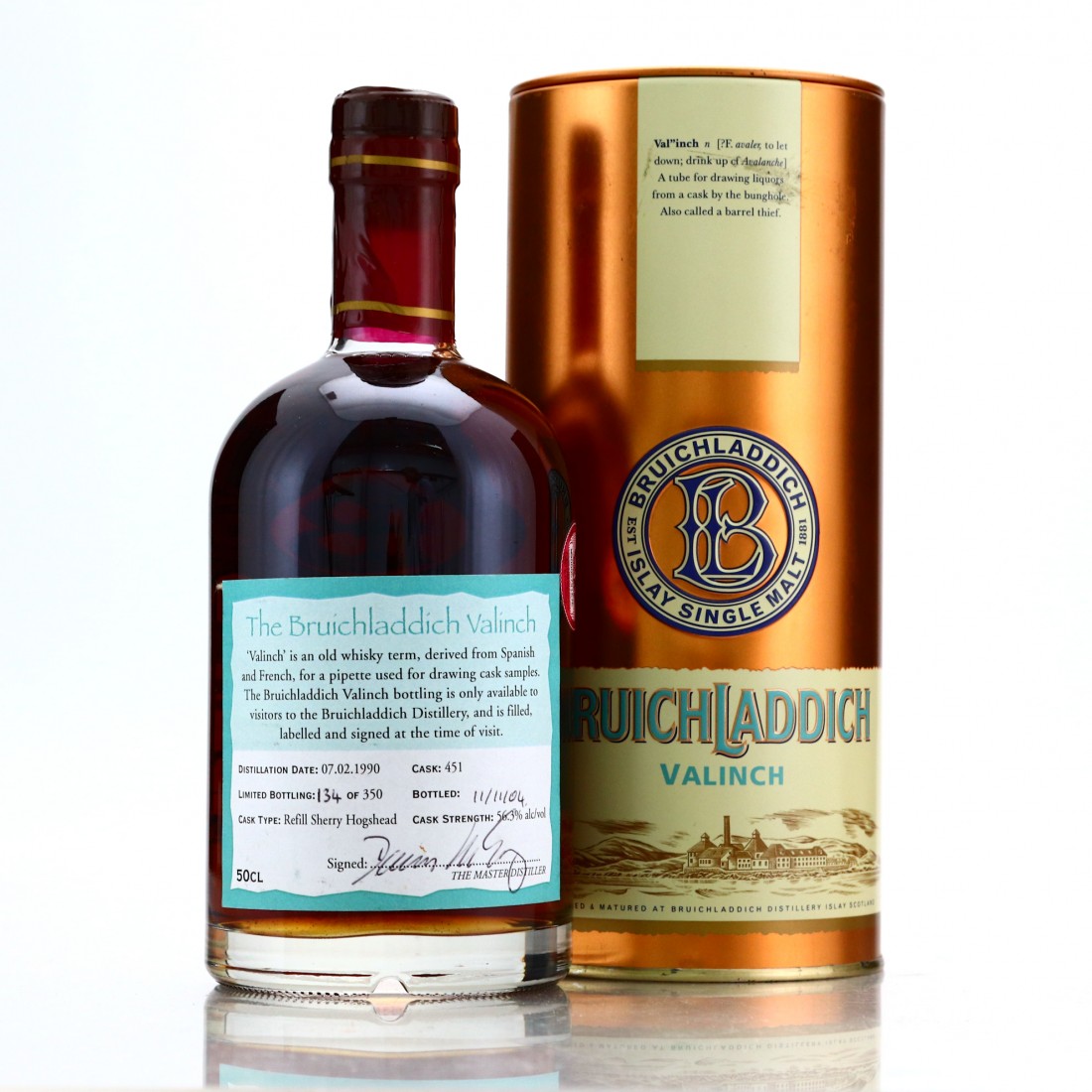 Bruichladdich 1990 Valinch / The Valinch | Whisky Auctioneer
