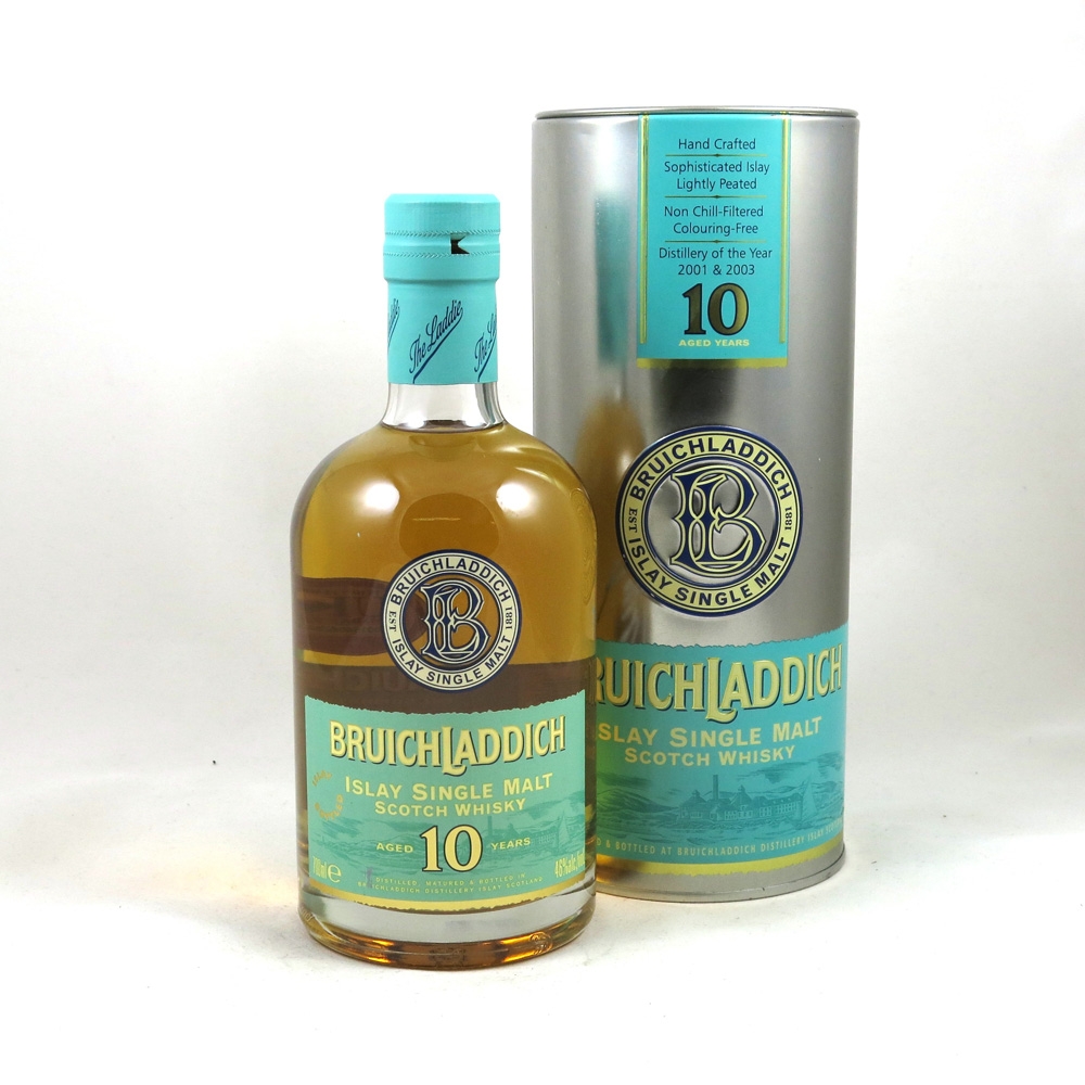 Bruichladdich 10 Year Old Signed Whisky Auctioneer