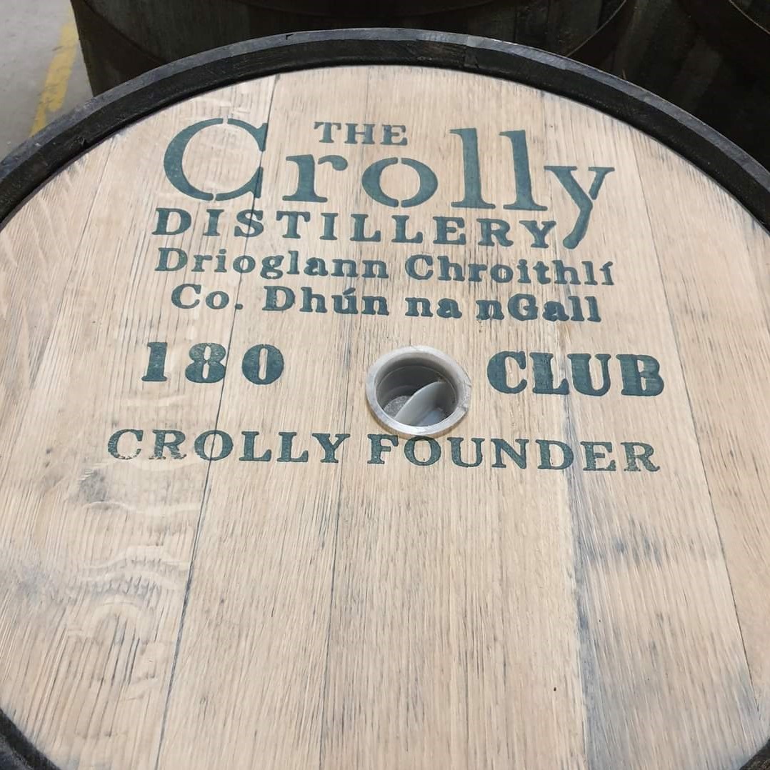 1 Crolly Irish Single Malt 2020 ex-Bourbon Cask 200 Litre / Cask in ...