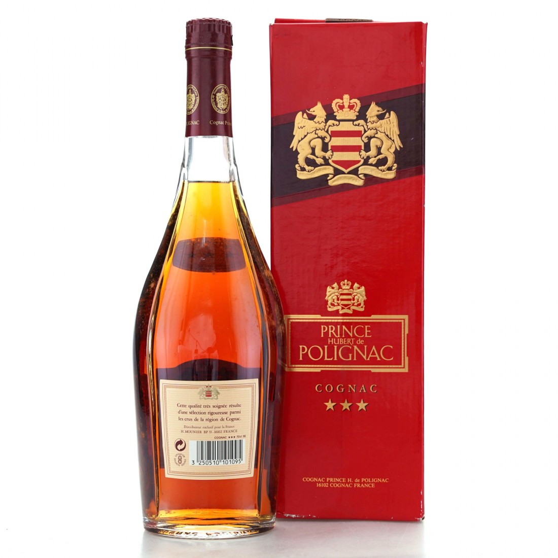 Prince Hubert de Polignac Three Star Cognac | Whisky Auctioneer