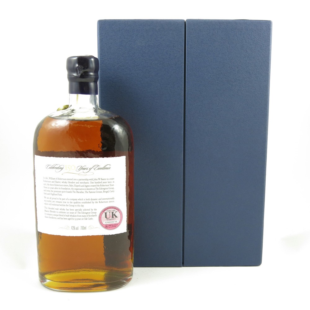 Edrington 150th Anniversary Blend 33 Year Old | Whisky Auctioneer