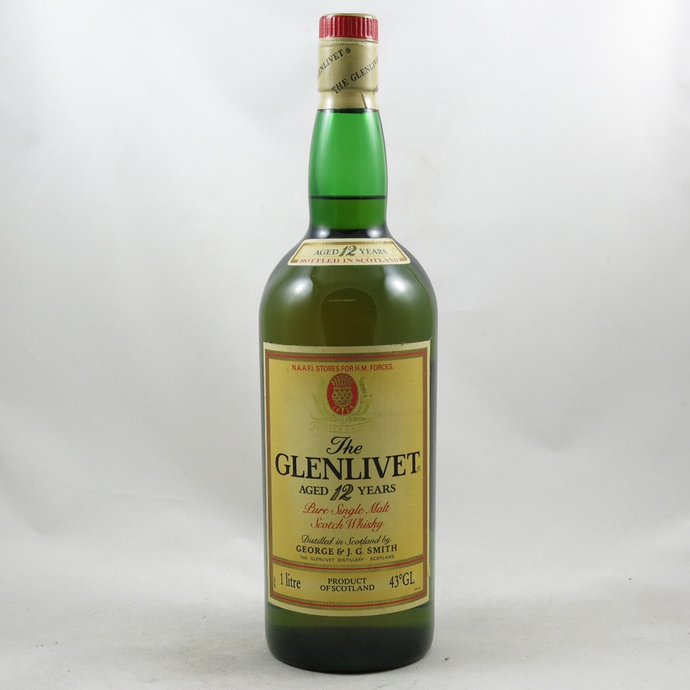 Glenlivet 12 Year Old (Old Style) 1 litre | Whisky Auctioneer
