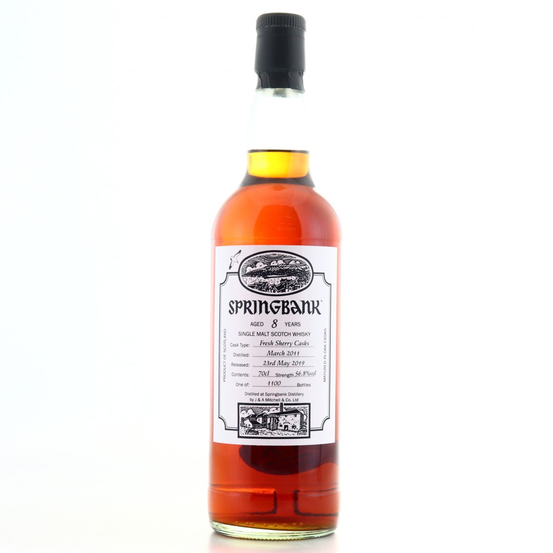 Springbank 2011 Fresh Sherry Casks 8 Year Old / Campbeltown Malts ...