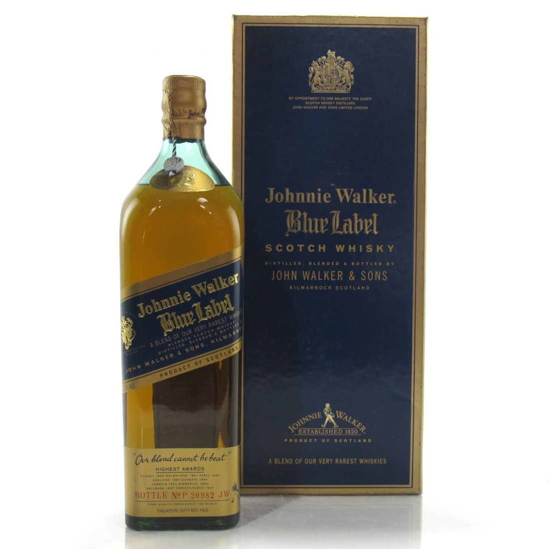 Johnnie Walker Blue Label 1 Litre | Whisky Auctioneer