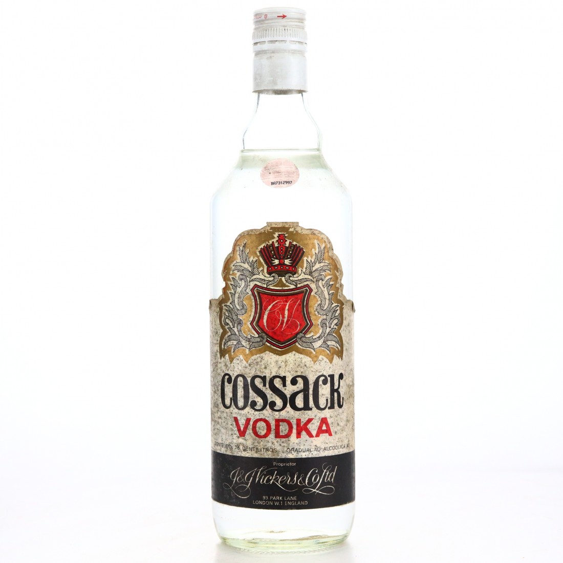 Cossack Vodka | Whisky Auctioneer