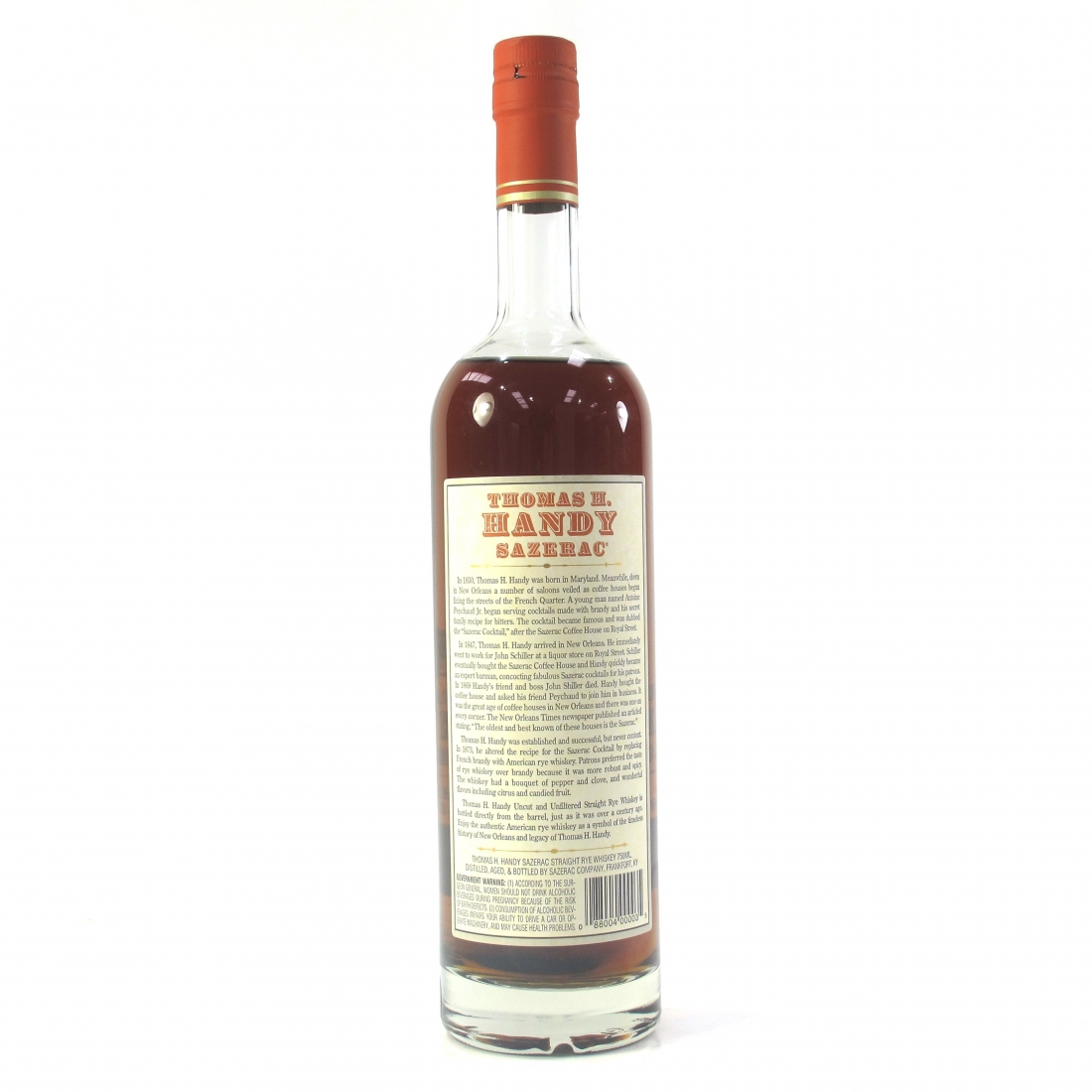 Thomas H Handy Sazerac Rye 2006 First Release | Whisky Auctioneer