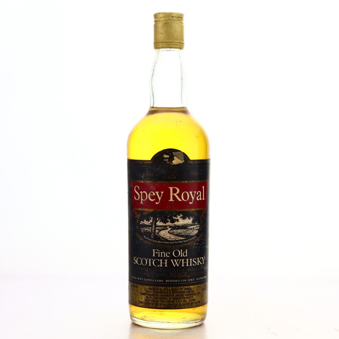 Gilbey's Spey Royal Fine Old 1960s / Cinzano Import | Whisky Auctioneer