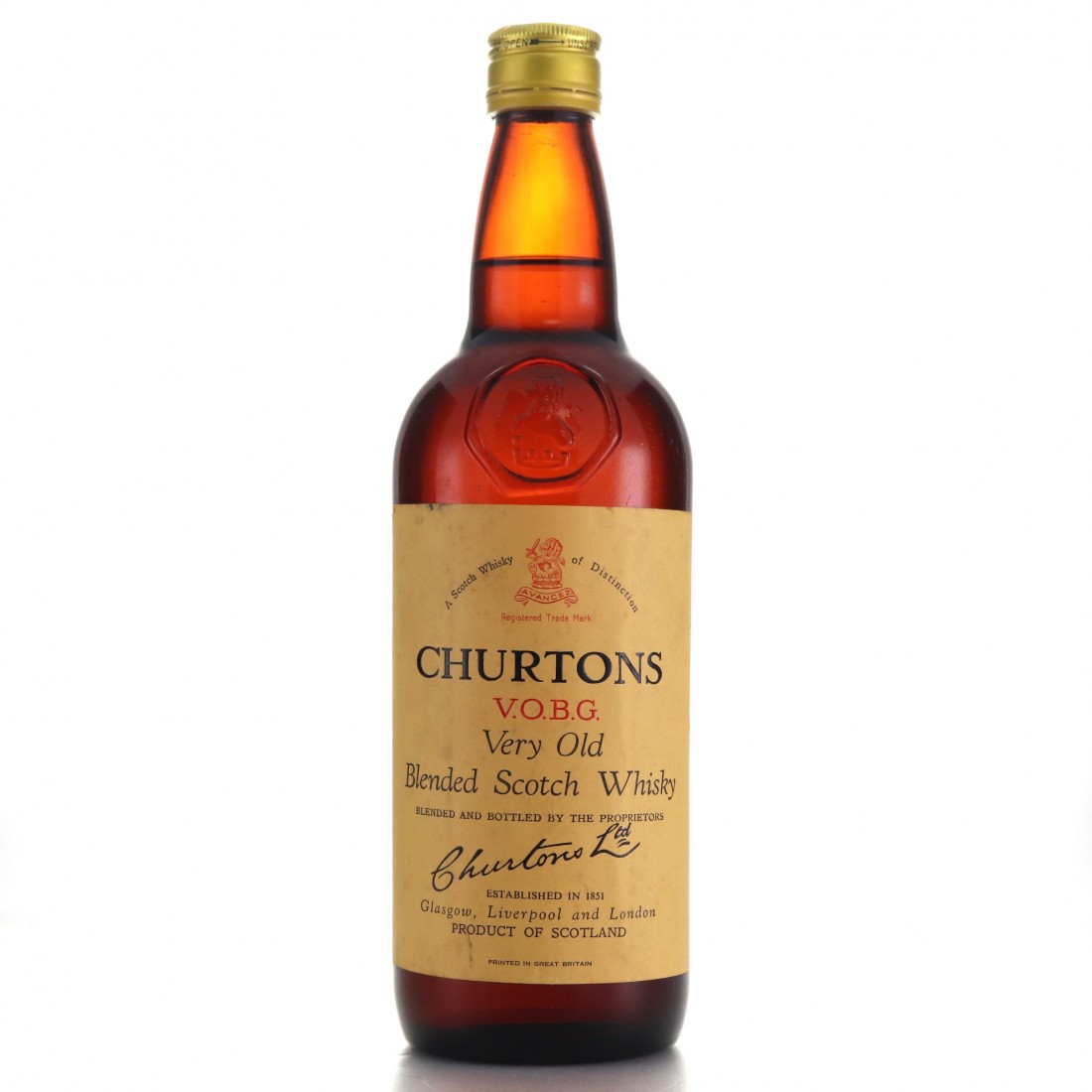 Churtons VOBG 1960s | Whisky Auctioneer