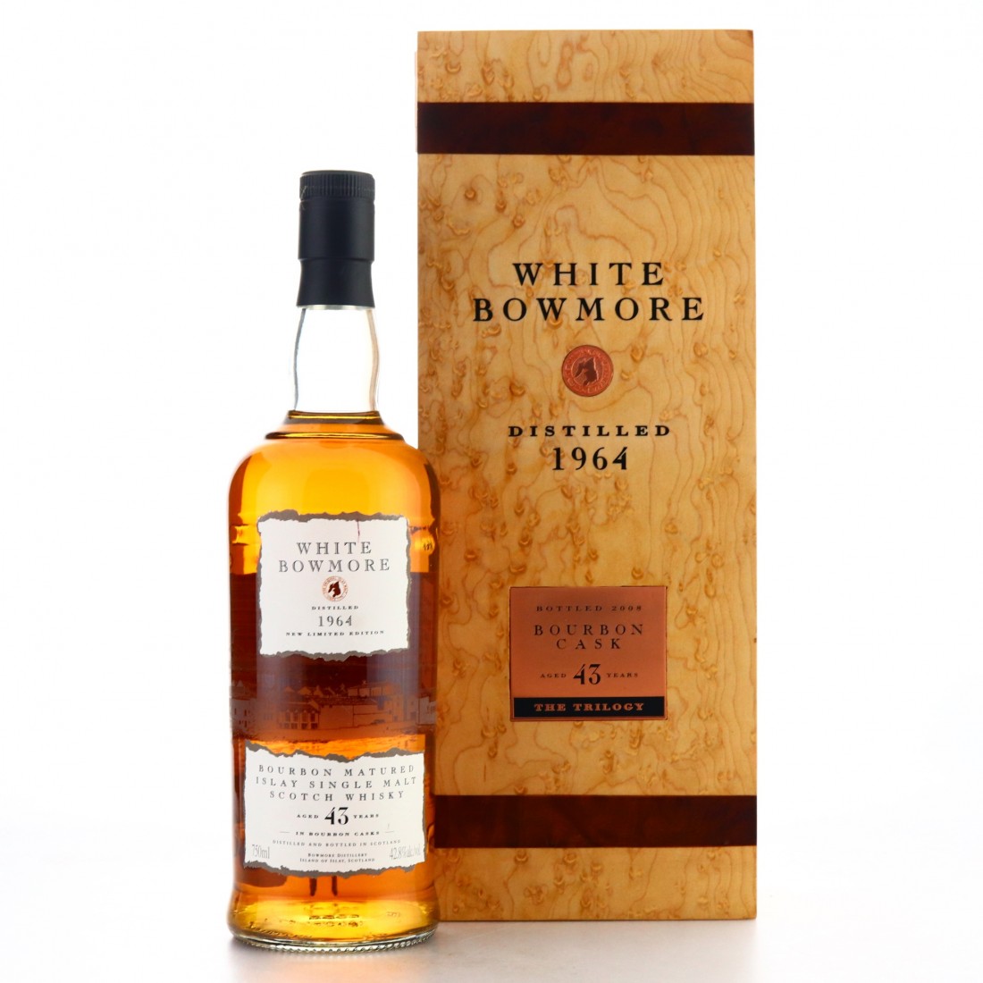 Bowmore 1964 White Bowmore 43 Year Old 75cl / US Import | Whisky Auctioneer