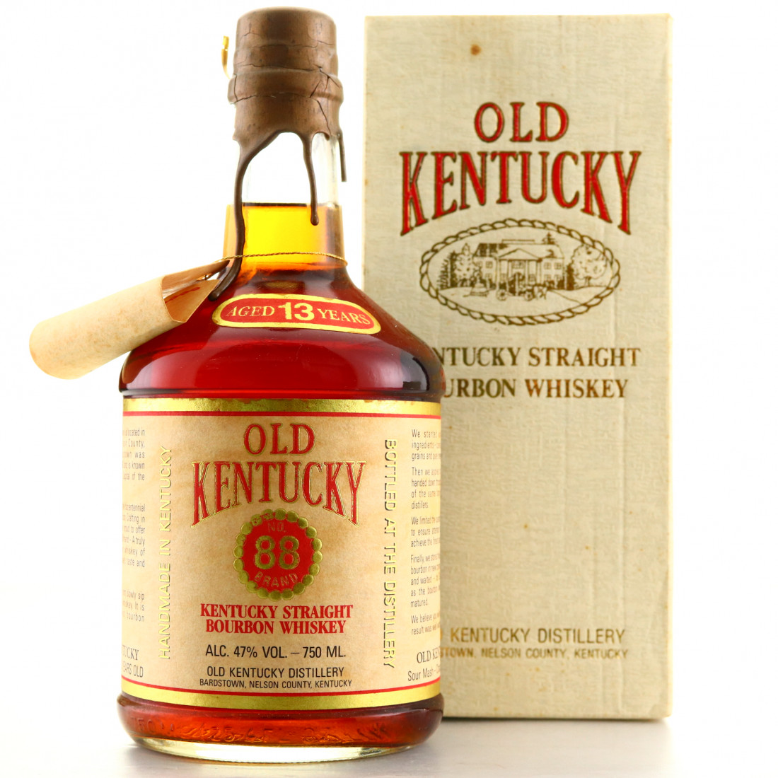 Old Kentucky No.88 Brand 13 Year Old Straight Bourbon | Whisky Auctioneer