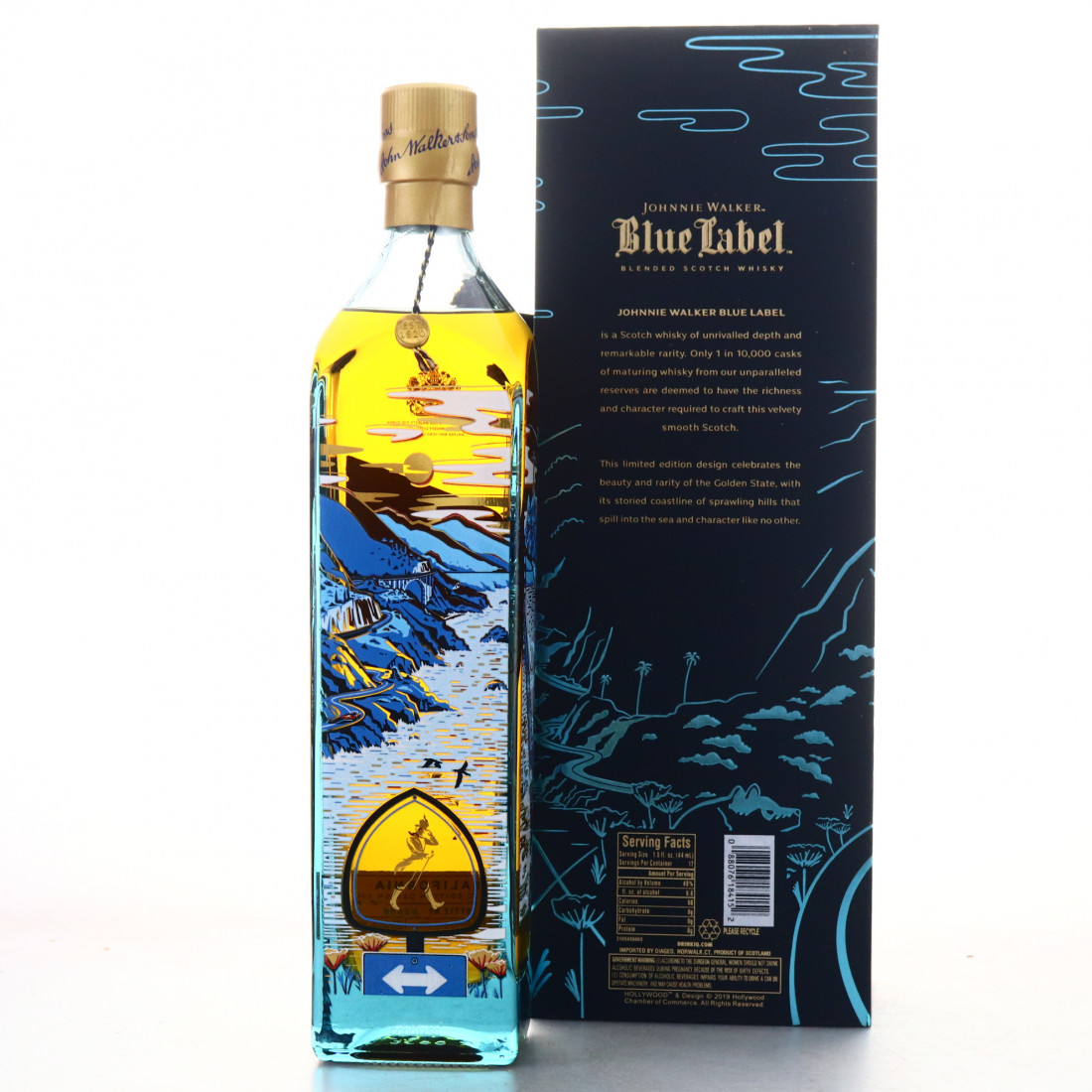 Johnnie Walker Blue Label California Limited Edition 75cl / US ...