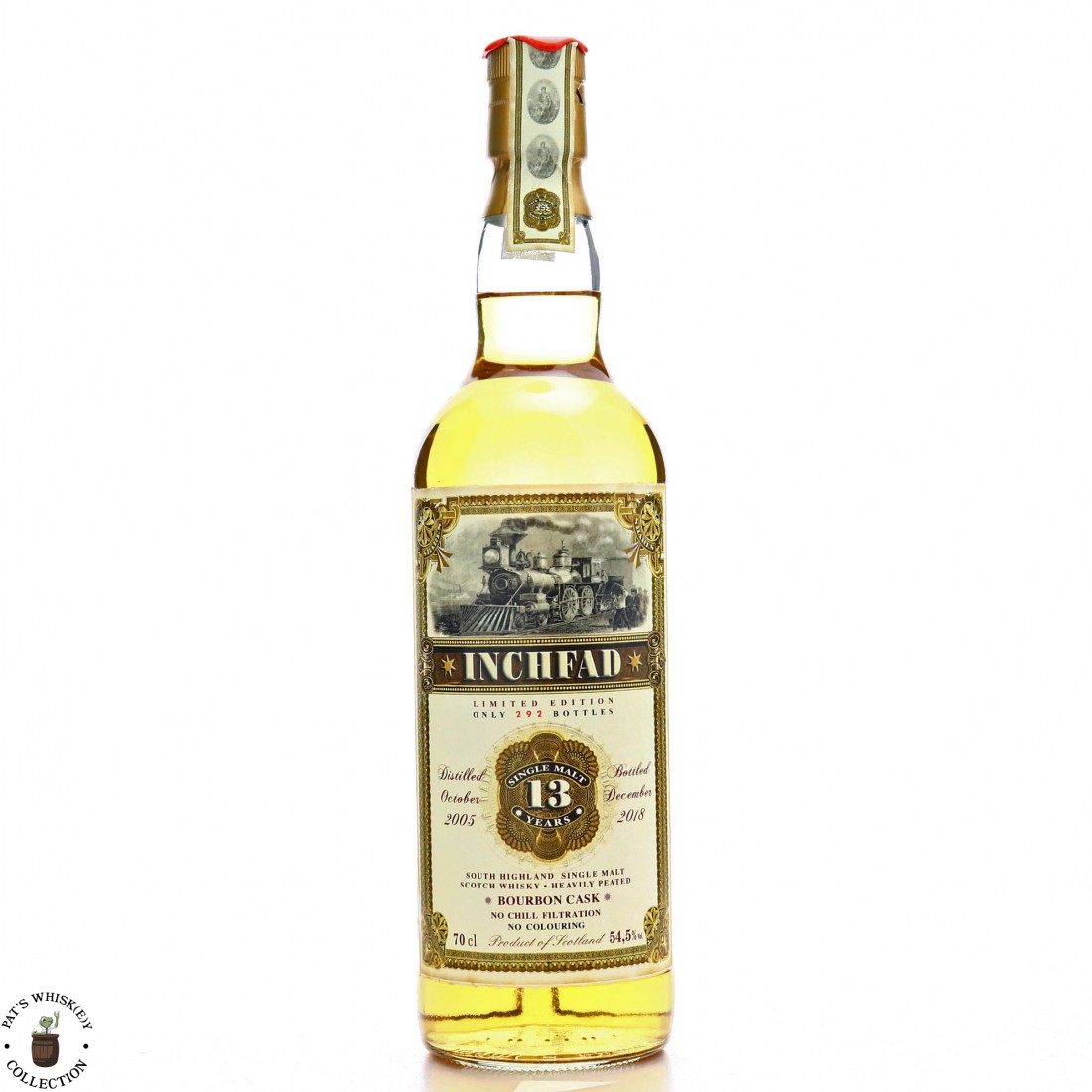 Inchfad 2005 Jack Wiebers 13 Year Old / Old Train Line | Whisky Auctioneer