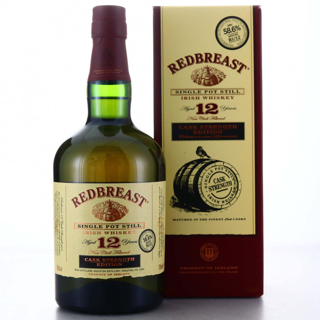 Redbreast 12 Year Old Cask Strength #B1/12 | Whisky Auctioneer