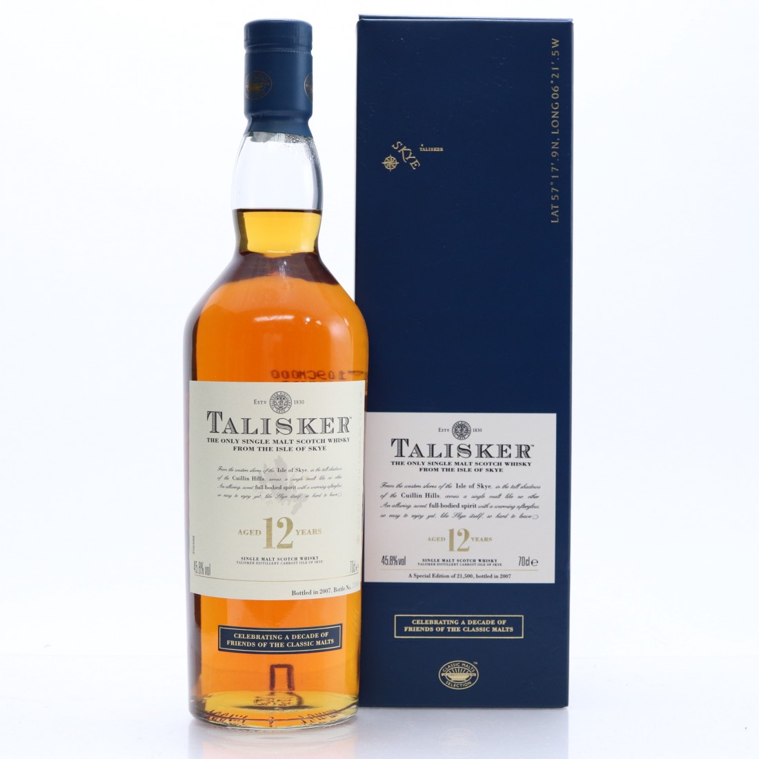 Talisker 12 Year Old / A Decade of the Friends of the Classic Malts ...
