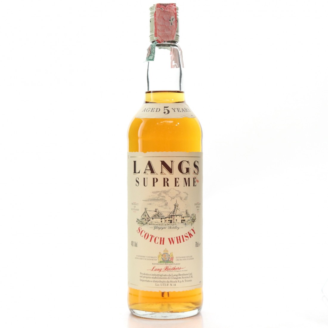 Langs Supreme 5 Year Old / Stock Import | Whisky Auctioneer