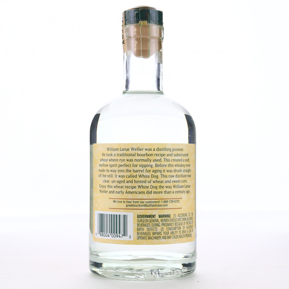 Buffalo Trace White Dog Wheated Mash 37.5cl | Whisky Auctioneer