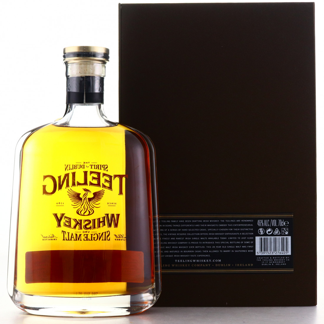 Teeling Whiskey 28 Year Old Vintage Reserve Single Malt / Bourbon ...
