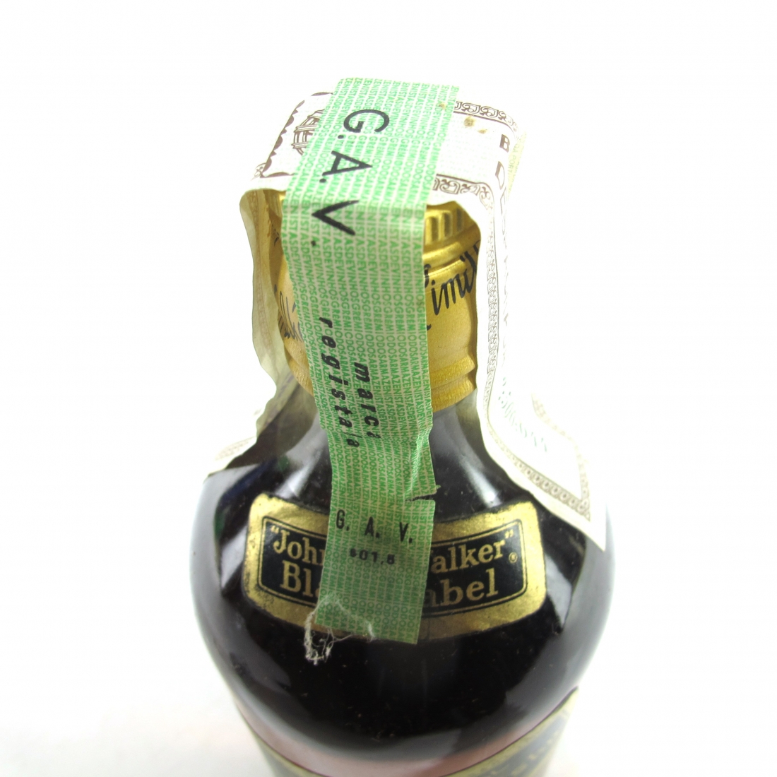 Johnnie Walker Black Label 1960s / Portuguese Import | Whisky Auctioneer