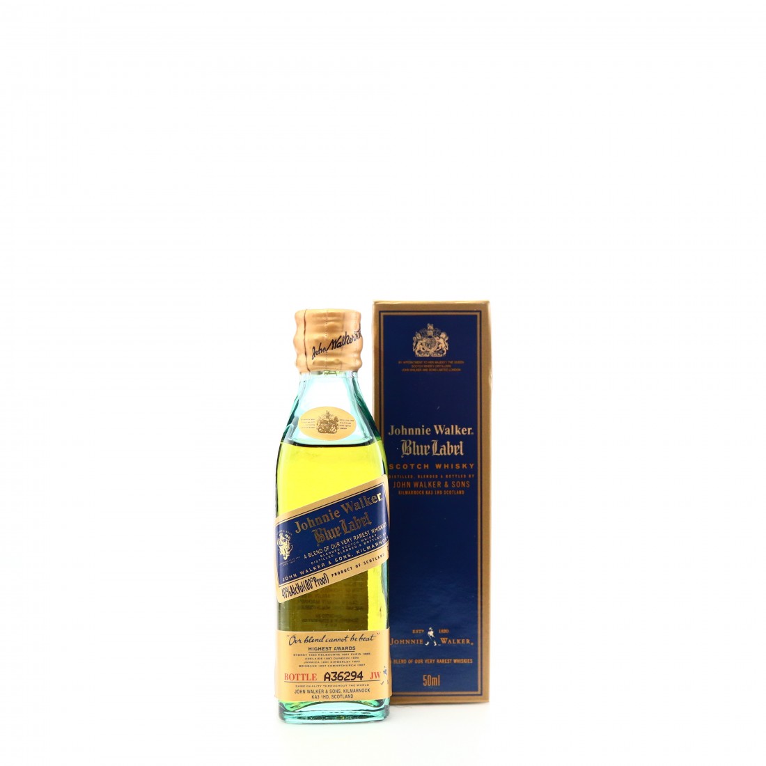 Johnnie Walker Blue Label 75cl / with Miniatures 2 x 5cl | Whisky ...