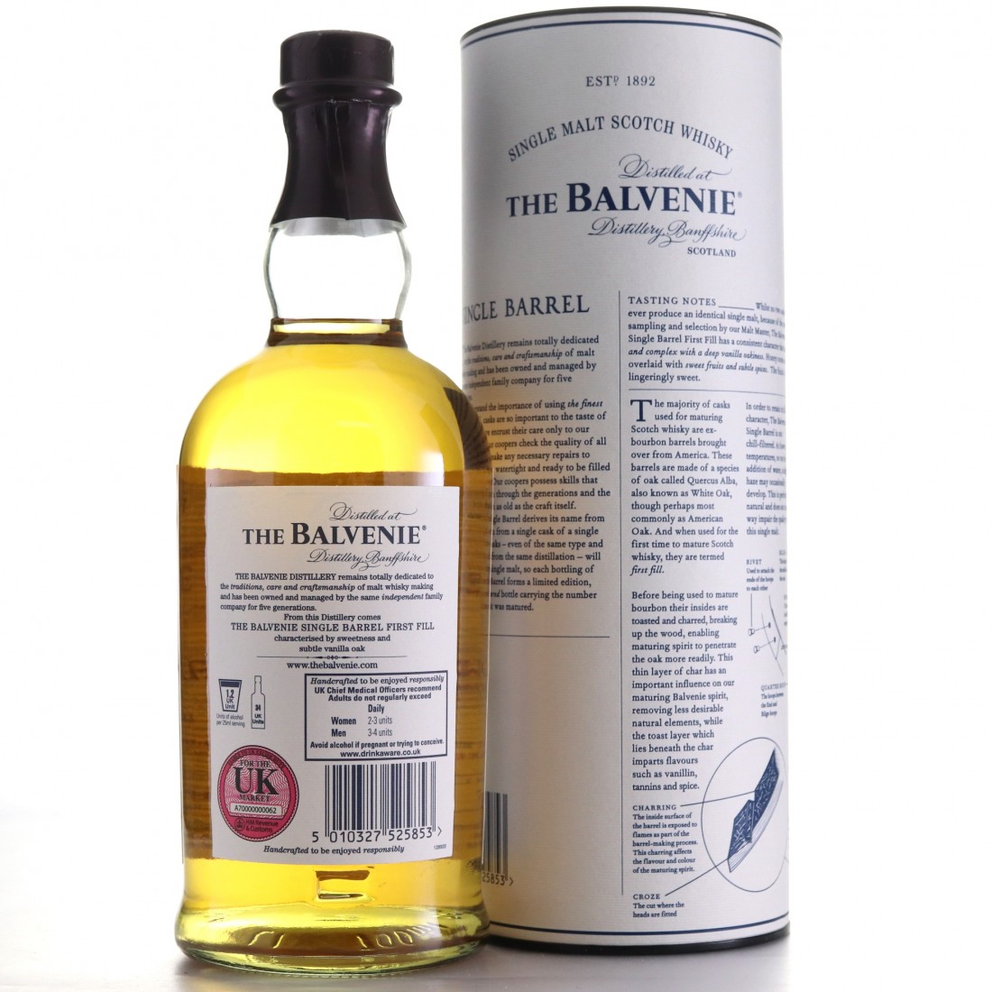 Balvenie 12 Year Old First Fill Single Barrel | Whisky Auctioneer