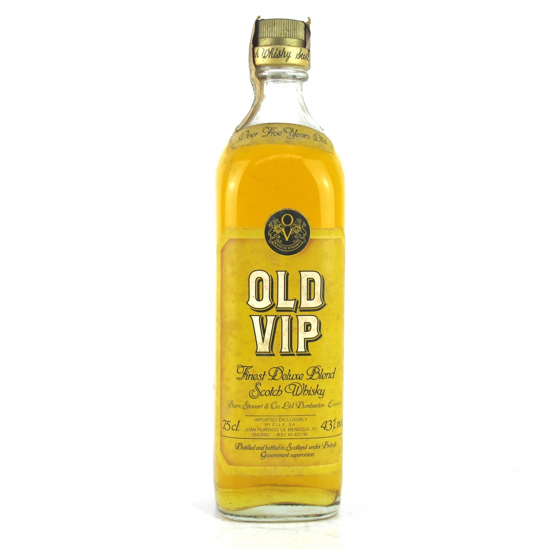 Old VIP 5 Year Old circa 1980s | Whisky Auctioneer