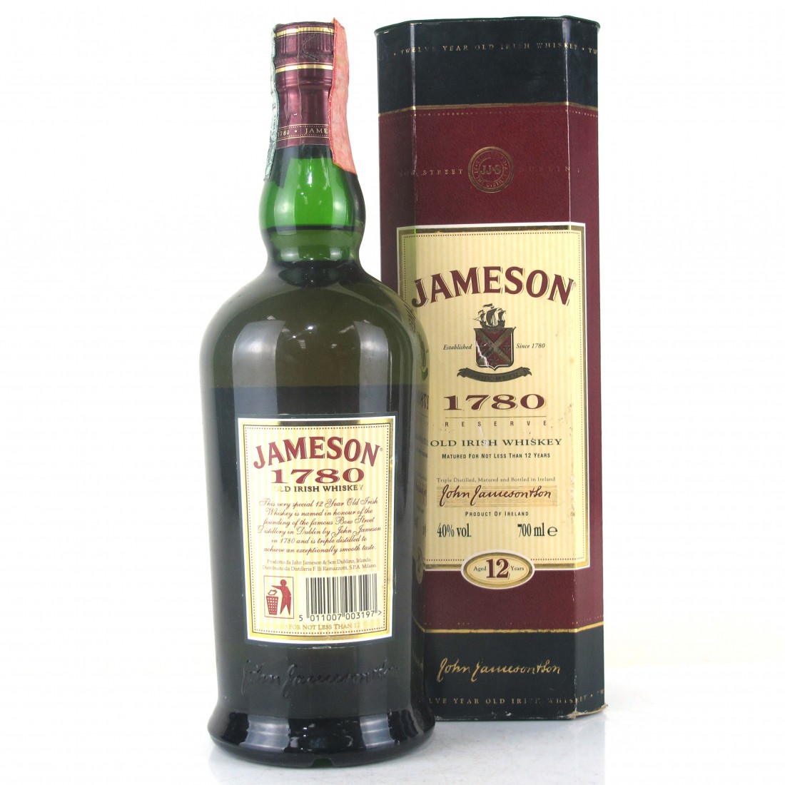 Jameson 1780 Reserve 12 Year Old | Whisky Auctioneer