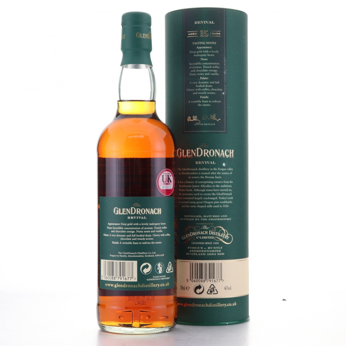 Glendronach 15 Year Old Revival / Pre-2015 | Whisky Auctioneer