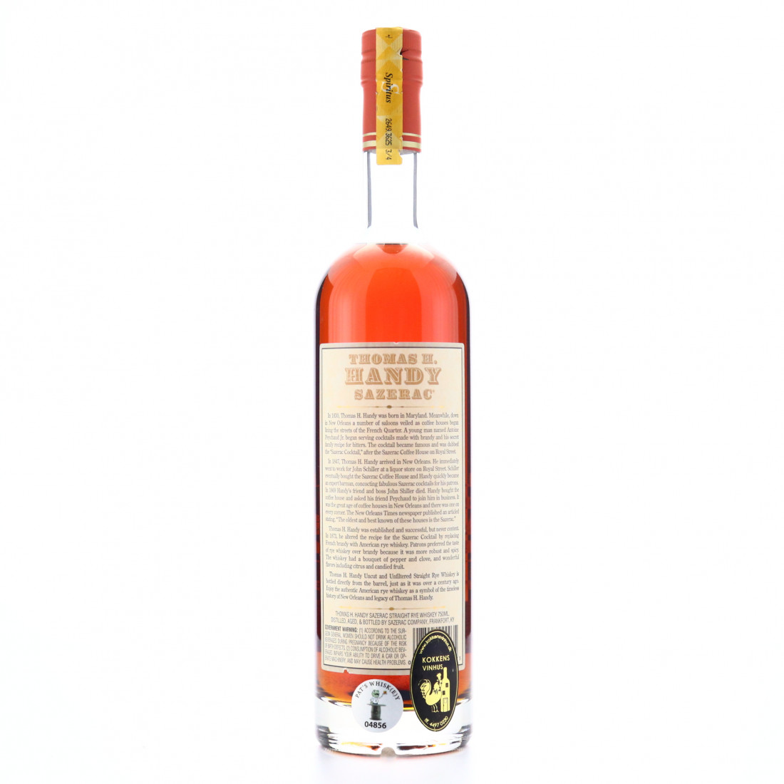 Thomas H Handy Sazerac Rye 2006 Release | Whisky Auctioneer