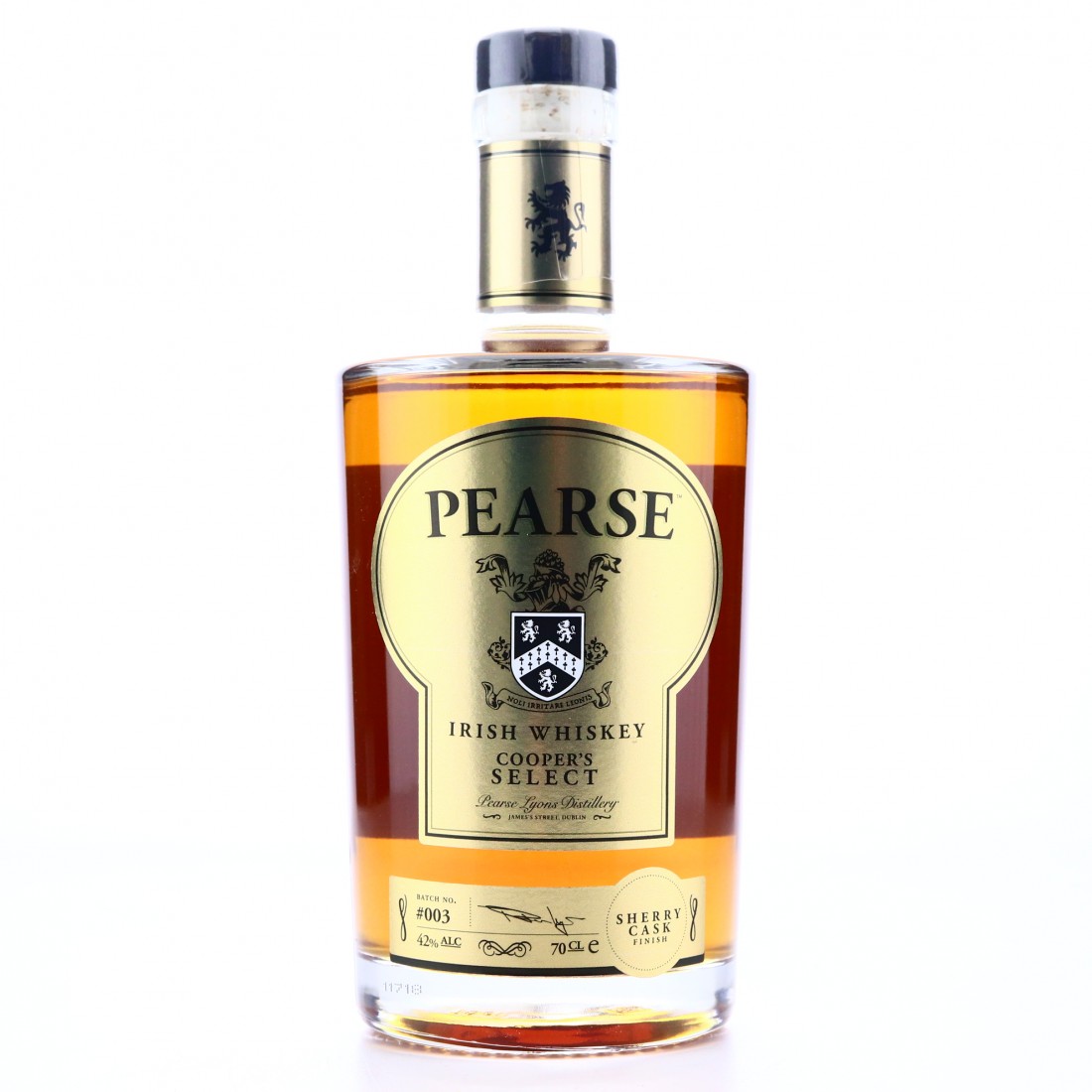 Pearse Cooper's Select Sherry Cask Finish Batch #3 | Whisky Auctioneer