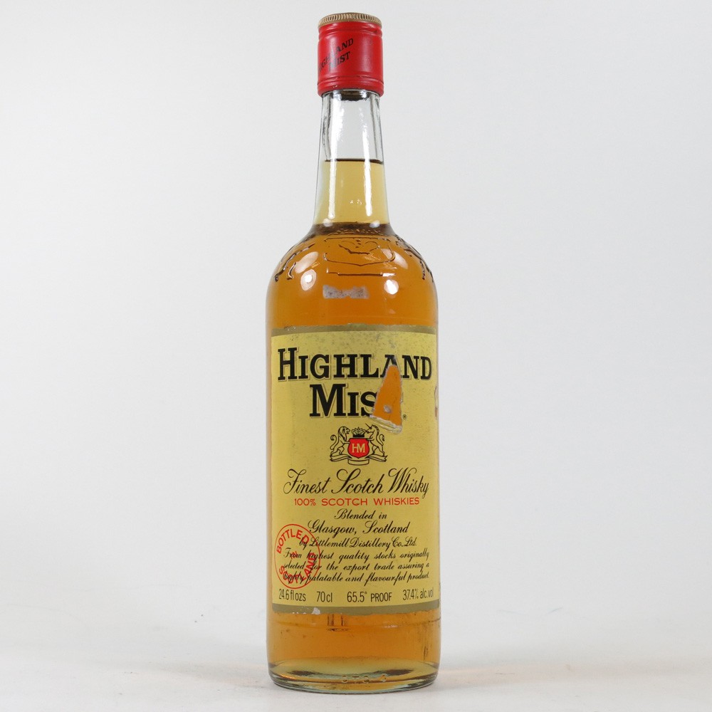 Highland Mist Blended Whisky / Littlemill 1970s | Whisky Auctioneer