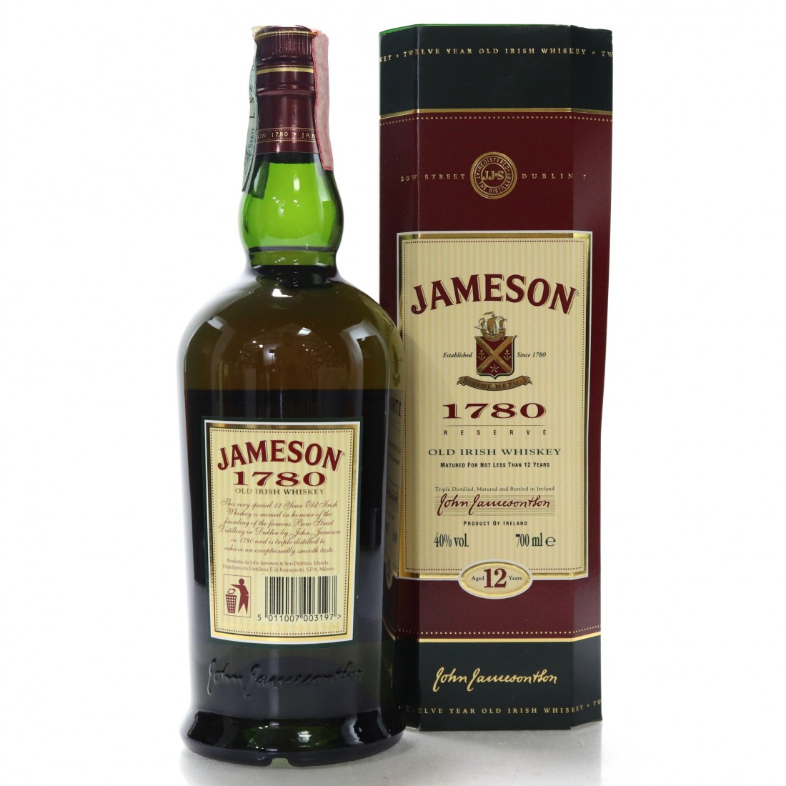 Jameson '1780' Reserve 12 Year Old | Whisky Auctioneer