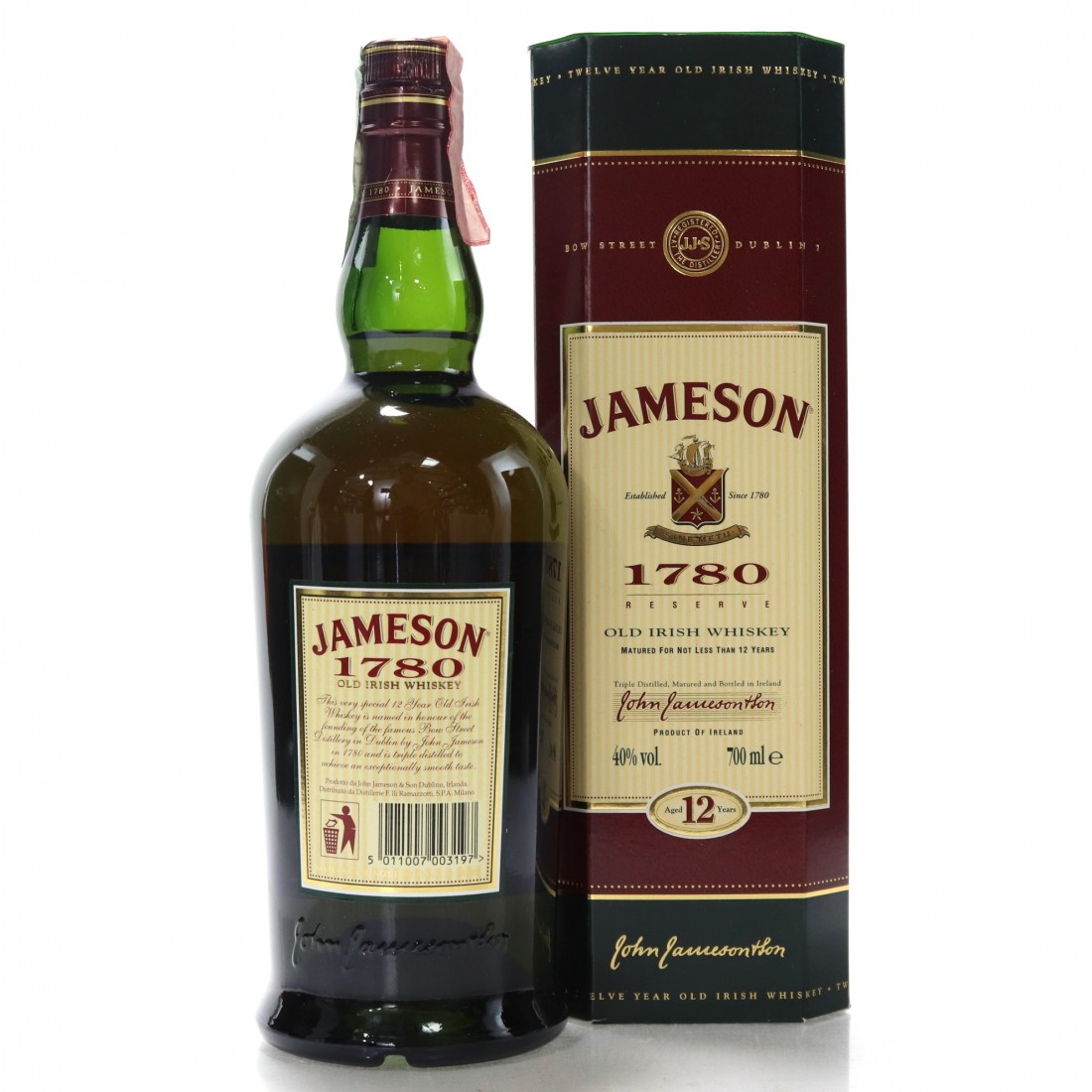 Jameson '1780' Reserve 12 Year Old | Whisky Auctioneer
