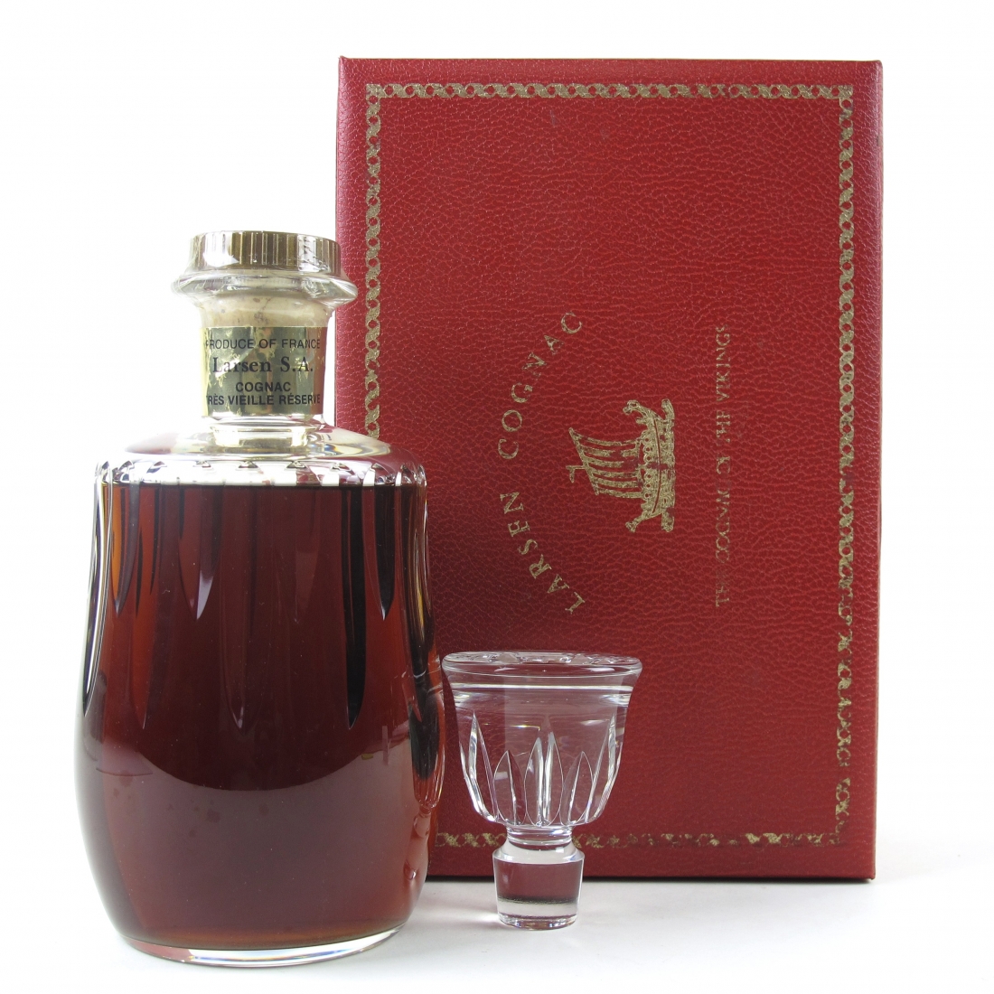 Larsen Tres Vieille Reserve Baccarat Crystal Decanter | Whisky Auctioneer Larsen Tres Vieille Reserve Baccarat Crystal Decanter | Whisky Auctioneer