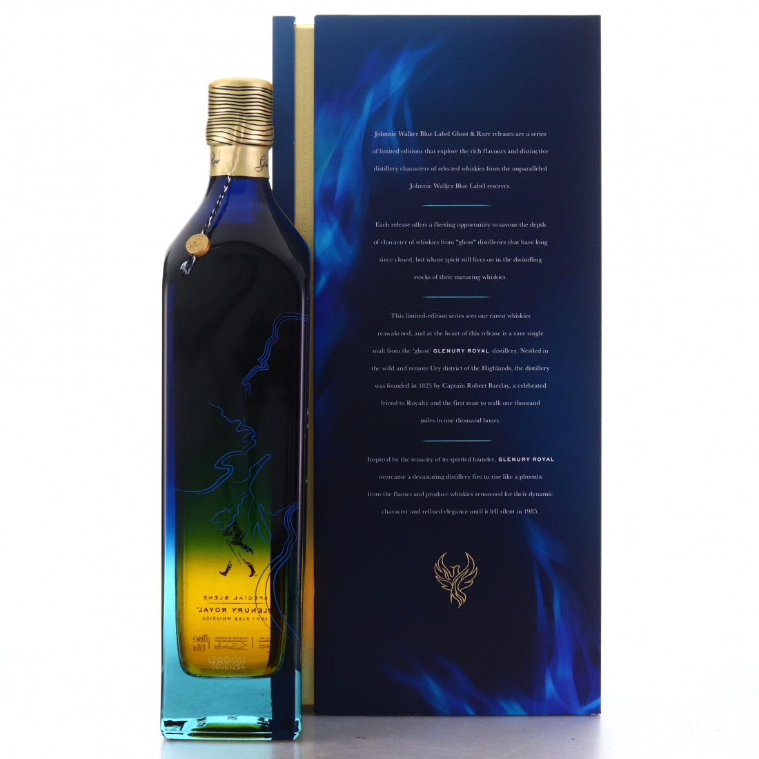 Johnnie Walker Blue Label Ghost and Rare 3rd Edition / Glenury Royal ...