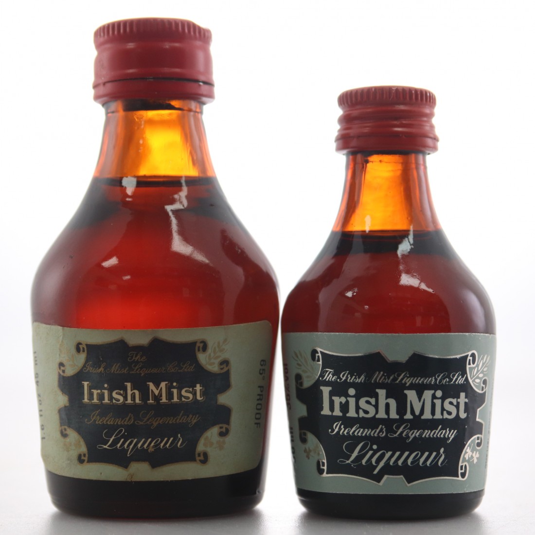 Irish Mist Liqueur Miniatures x 2 | Whisky Auctioneer