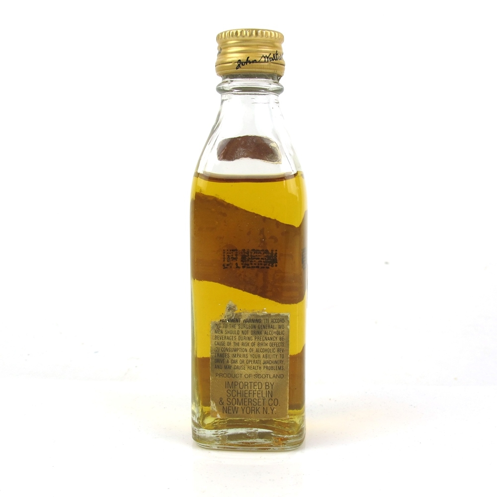 Johnnie Walker Gold Label 18 Year Old Miniature 5cl | Whisky Auctioneer