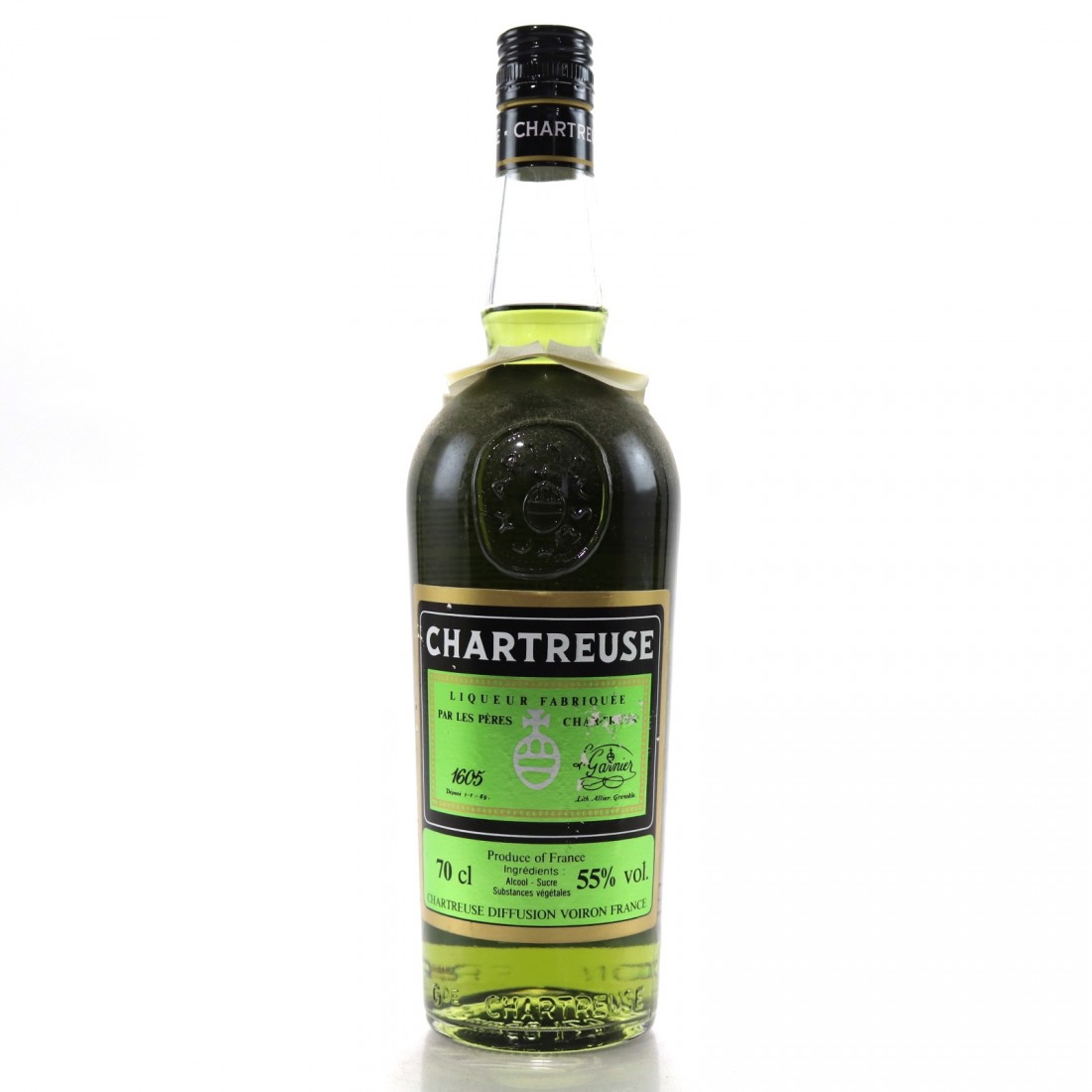 Chartreuse Voiron Green Label 1990s | Whisky Auctioneer