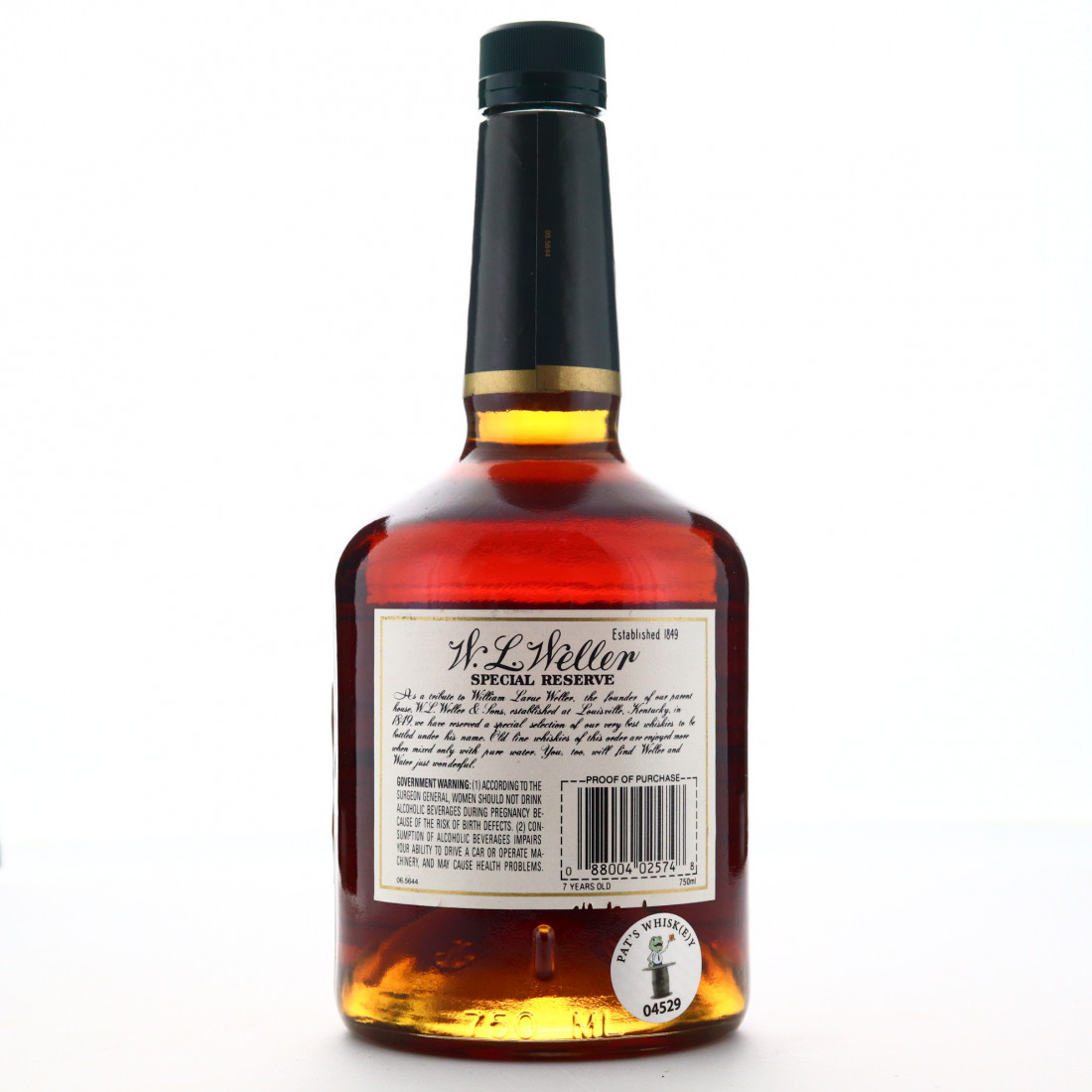 W.L. Weller 7 Year Old Special Reserve 2002 | Whisky Auctioneer